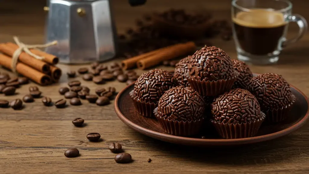 1 colher de sopa de café solúvel ou 2 colheres de café coado forte ...